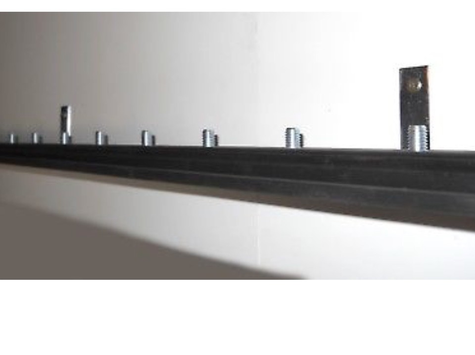 30 BEER TAP HANDLE DISPLAY LOT OF 2 15Tap DISPLAYS BLACK WALL MOUNT w ...