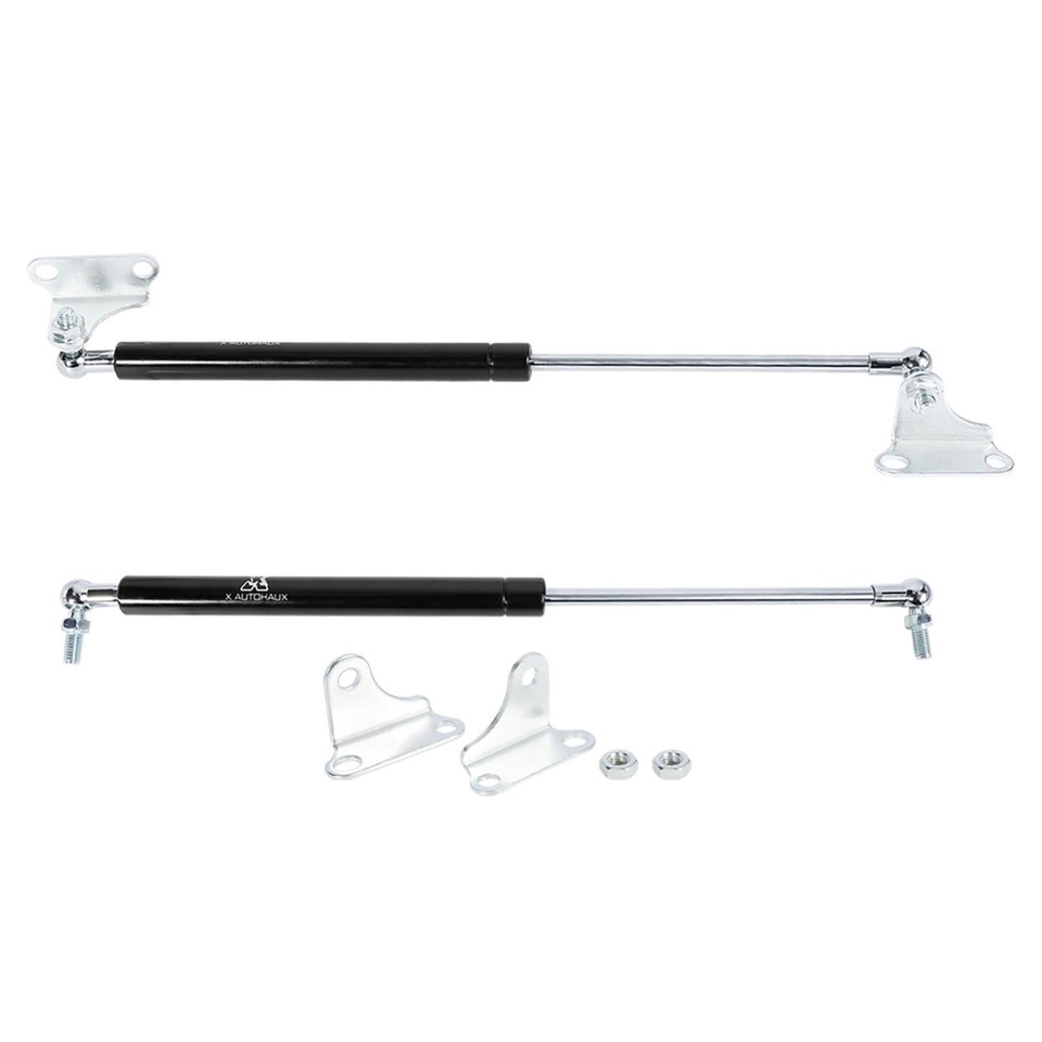 4Pcs 15 inch 300N/67LB Black Universal Lift Supports Struts Gas Spring ...