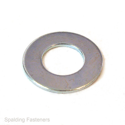 Metric Zinc Plated Steel Form A Flat Washers - M2 to M7 To M24 Din125A ...