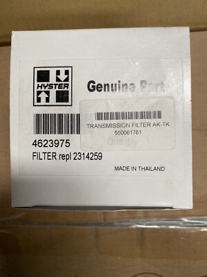 Forklift Transmission Filter for Hyster 4623975 replaces 2314259 | eBay ...