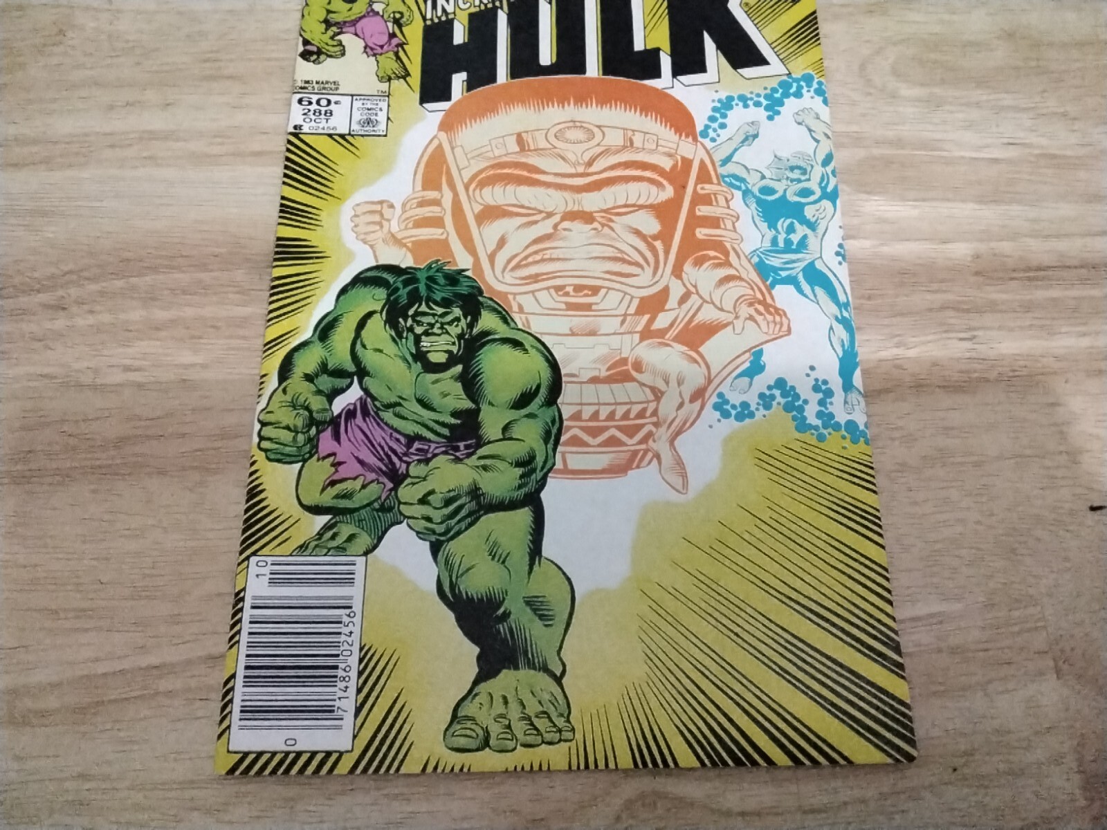 The Incredible Hulk # 288 : Marvel Comics 1983 : Hulk vs The ...