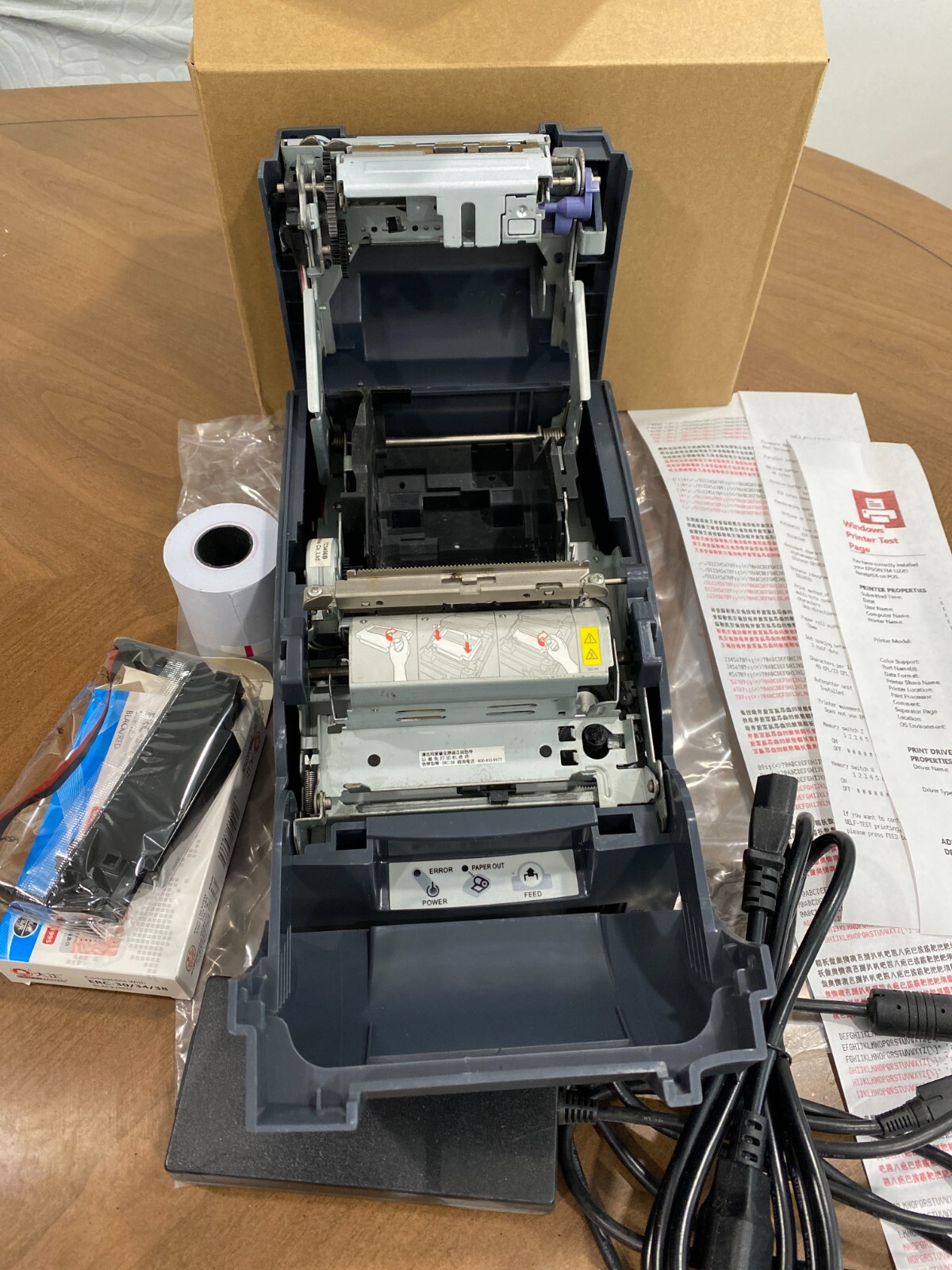 EPSON TM-U220B Ethernet KITCHEN RECEIPT POS PRINTER WITH UB-E03 ...