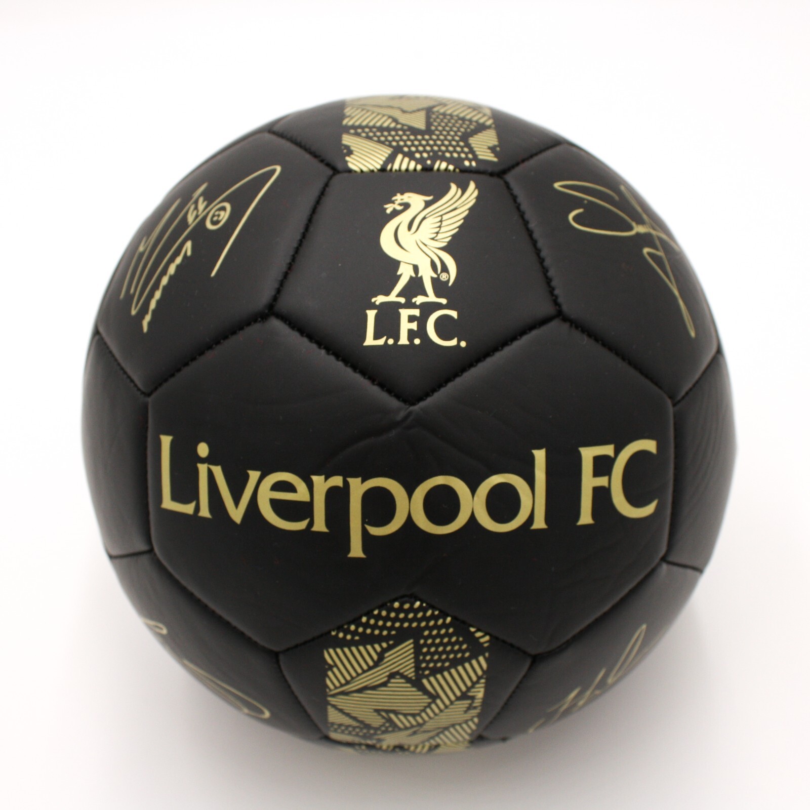 Liverpool FC Official Black and Gold Theme Merchandise Gift LFC Crest ...