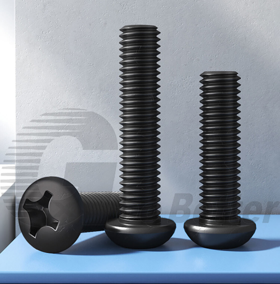 Phillips Button Head Cap Screws Black Zinc Plated M1~ M5 Glasses PC ...