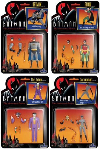 Batman The Animated Series 3.75 Inch Action Figure 5 Points - Set of 4 ...