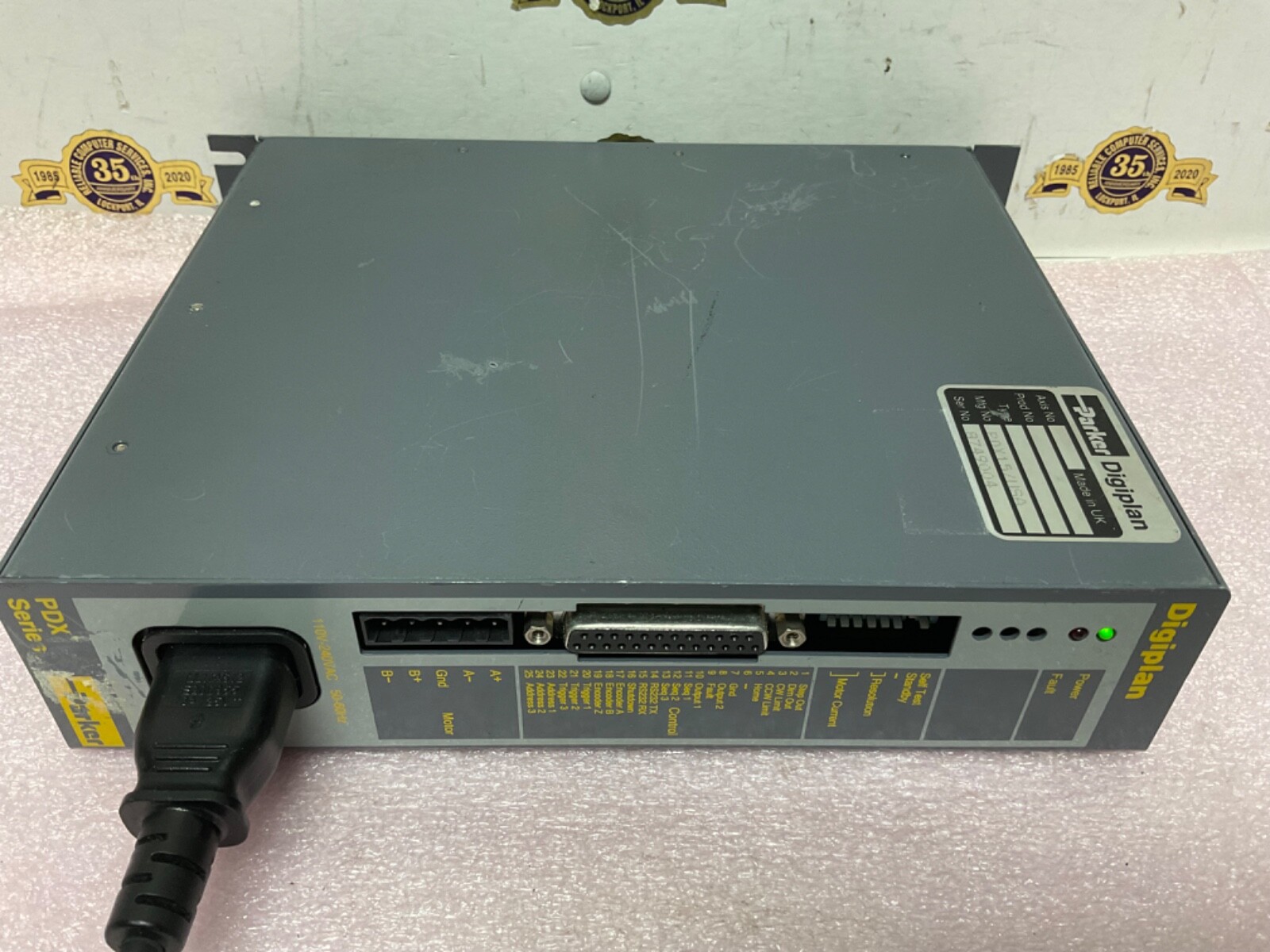 Parker Digiplan PDX15 / USA Servo controller stepper stepping motor XYZ ...