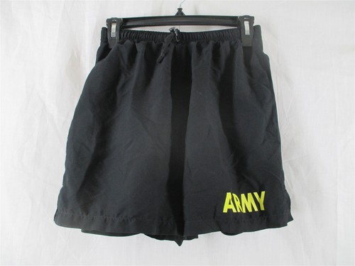 APFU Shorts Small Army Black and Gold PT Physical Fitness USGI | eBay