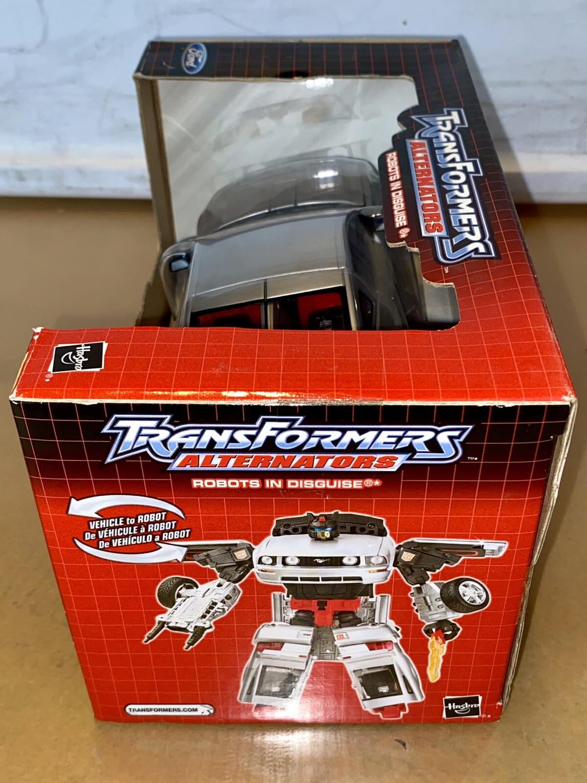 Hasbro Transformers Alternators Ford Mustang Gt Grimlock Action Figure ...