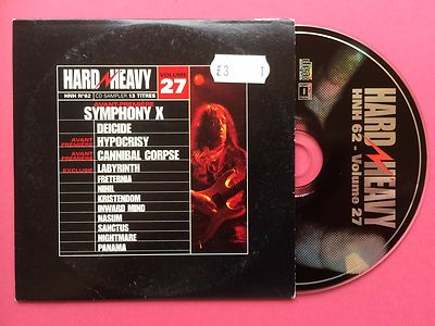 HARD N HEAVY CD Sampler Vol.27 - Symphony X, Deicide, Nasum etc - 13 ...