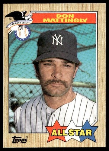1987 Topps Don Mattingly #606 New York Yankees | eBay