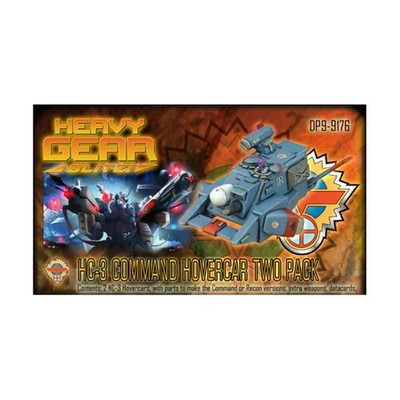 DP9 Heavy Gear Blitz! CEF & PAK HC-3 Command Hovercar Two Pack Pack New ...