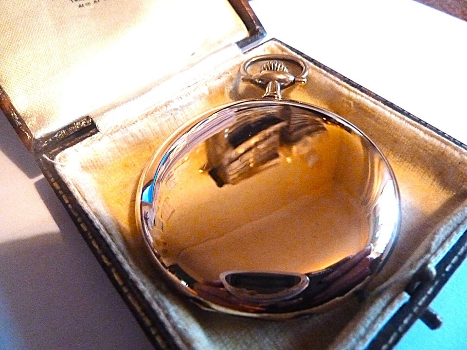 Waltham riverside 23j pocket watch 14K solid gold . my ref no 86 ...