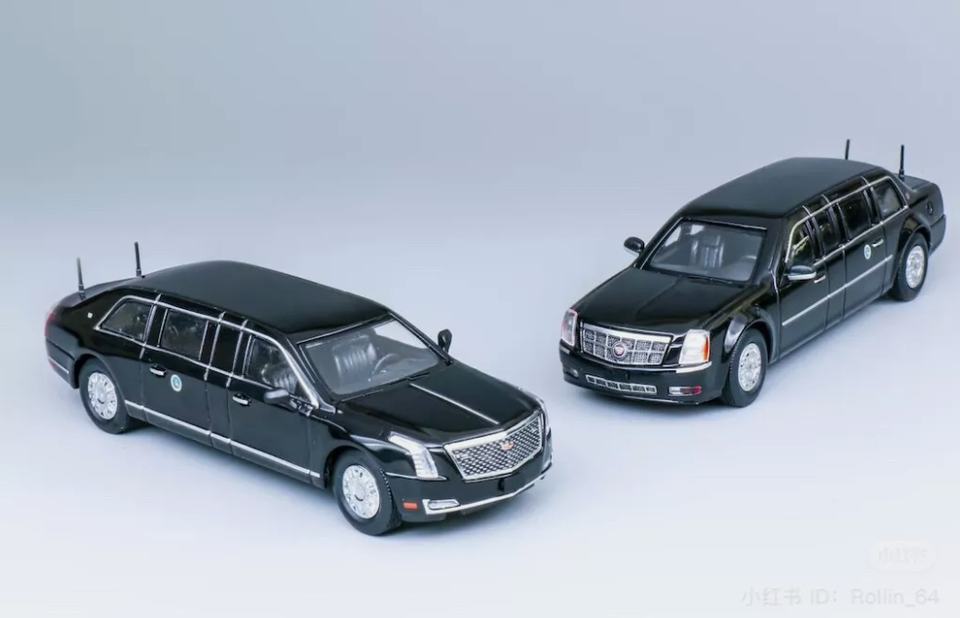 1:64 Cadillac Beast Presidential Limo - Diecast Luxury Alloy Car Model ...