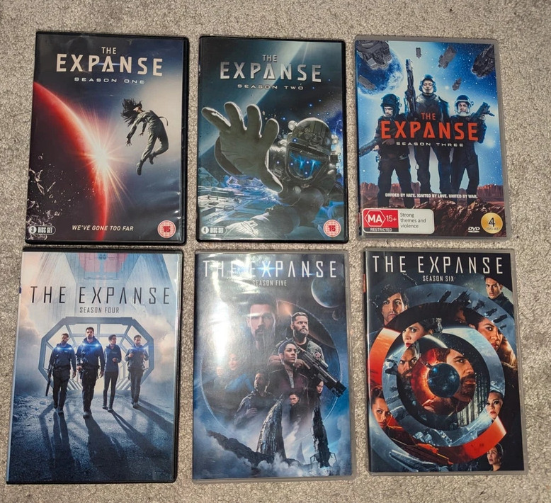 The Expanse: The Complete Season 1-6 TV Series DVD 19 Disc Box Set ...