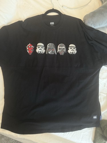 Disney Parks Star Wars Dark Side Spirit Jersey D23 exclusive Adult 2XL ...