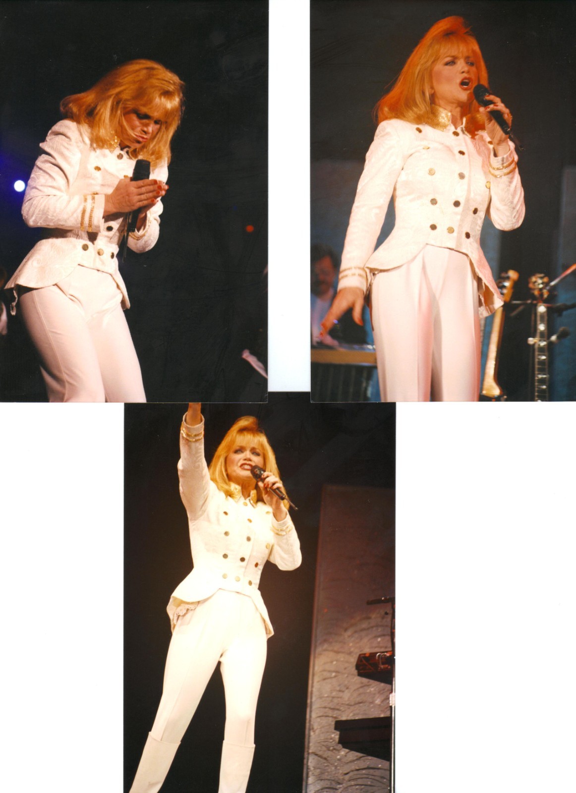BARBARA MANDRELL CLASSIC COUNTRY ARTIST LIVE IN CONCERT PHOTO SET 3 4x6 ...