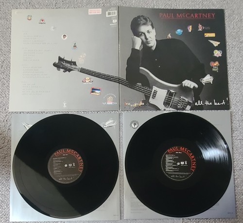 PAUL McCARTNEY-ALL THE BEST-ORIGINAL UK ISSUE 2xLP's ON MPL/EMI RECORDS ...