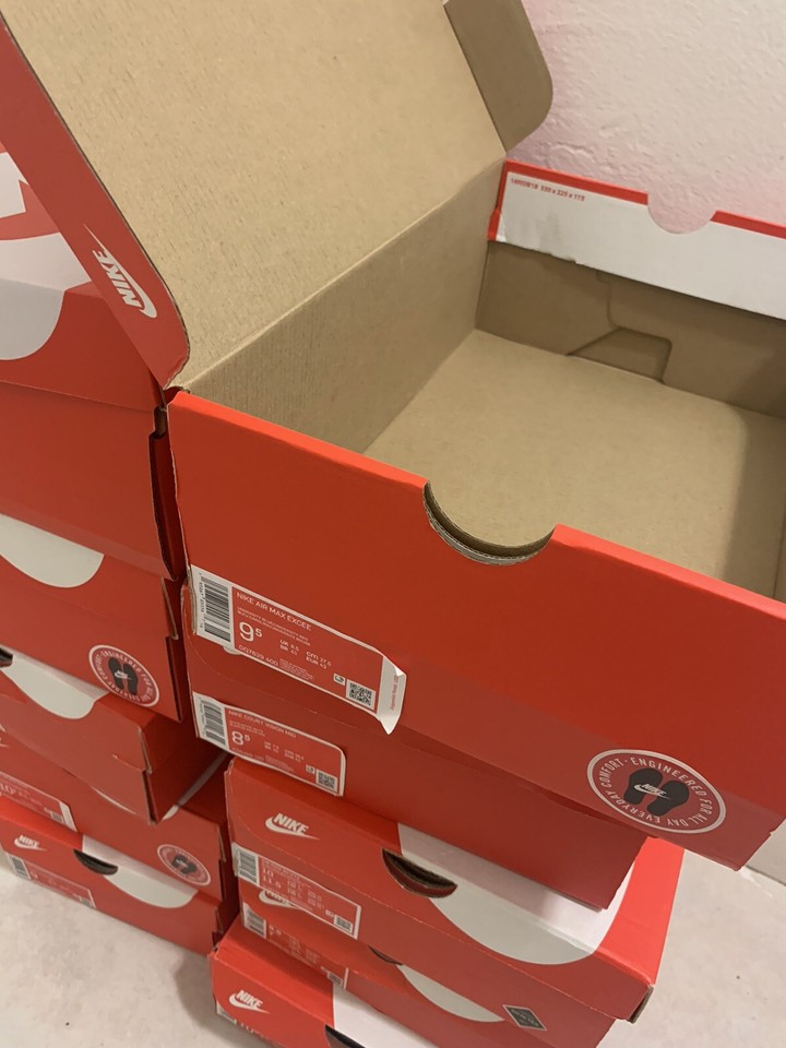 (12 box Empty) *** Red nike empty shoe box replacement | eBay