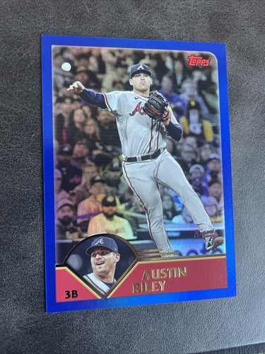 2023 Topps Archives 2003 Topps Rainbow Foil #/199 Austin Riley Atlanta ...