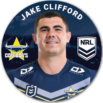 333702 NORTH QUEENSLAND COWBOYS NRL TEAM JAKE CLIFFORD PLAYER IMAGE ...
