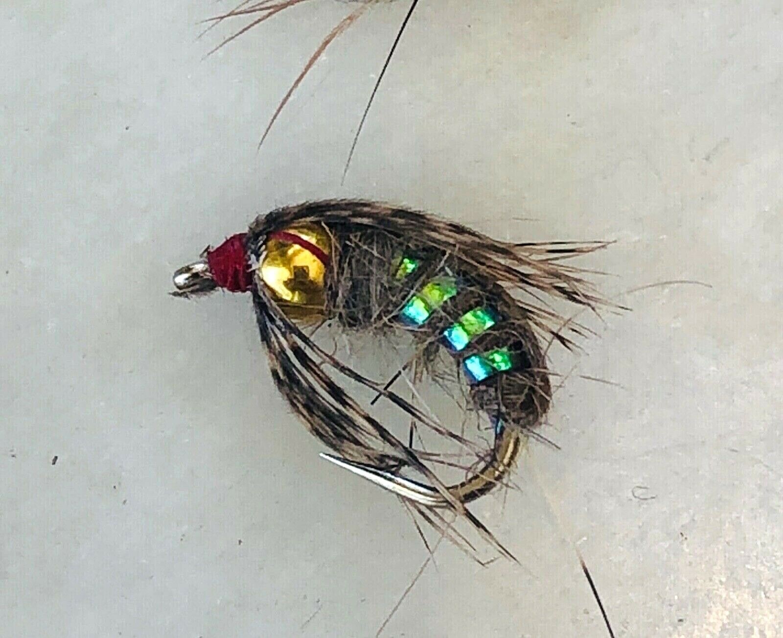 BH CADDIS EMERGER NYMPH "THE HOLY GRAIL" TROUT FLY FISHING FLIES 12 x ...