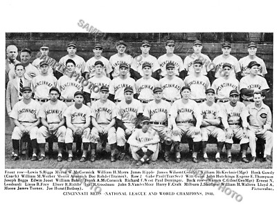 1940 CINCINNATI REDS WORLD SERIES CHAMPIONS 8X10 TEAM PHOTO PICTURE | eBay