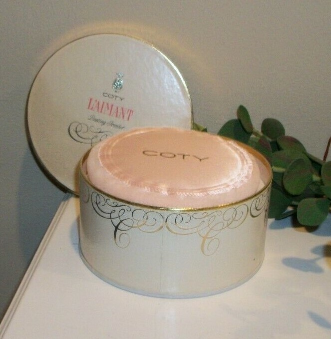 Vintage Coty L'AIMANT Dusting Powder Sealed 5.25 oz. with Puff New | eBay
