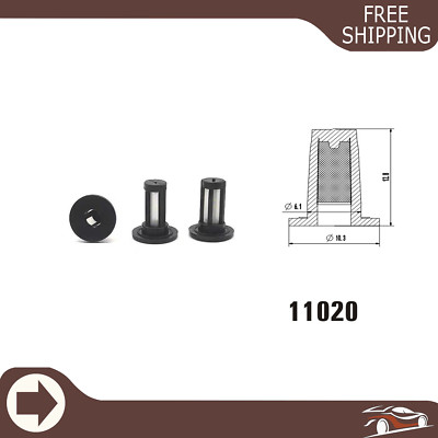 500 Pcs Fuel Injector Micro Filter for Injector Repair Kit Size:10.3×12 ...