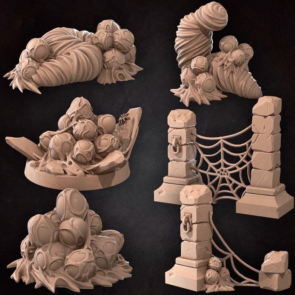 Dungeon Undead Full Lot DnD Miniature D&D RPG 3D Printed Fantasy Model ...