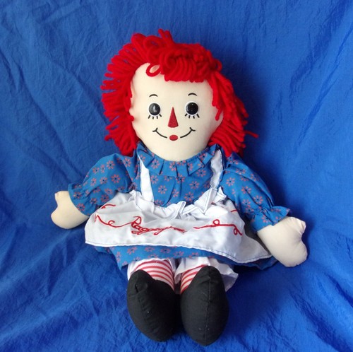 RAGGEDY ANN CLOTH RAG DOLL 17" Applause 2010 | eBay