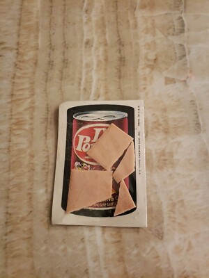 RARE 1973 Wacky Packages 1st series wax pack cello pack Dr Popper Fun ...