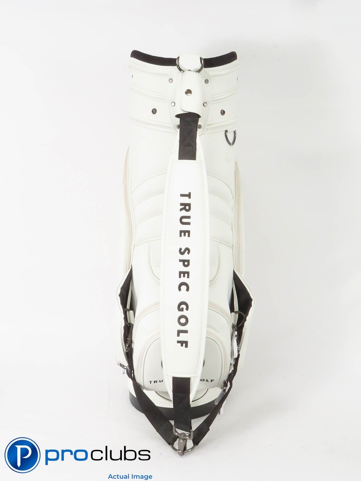 Nice! Vessel TSG Golf Staff Bag w / Rainhood w/ Single Strap White ...