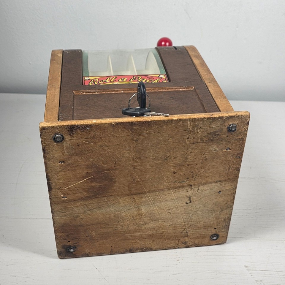 Victor “Roll a Pack” 1¢ Wooden Cigarette Trade Stimulator | eBay