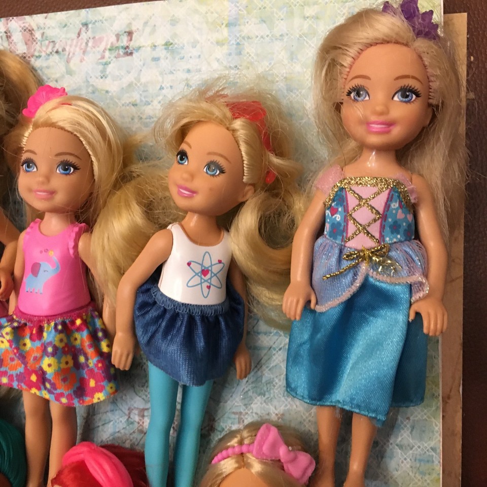 lot of 13 Mattel Kelly Chelsea dolls PLUS TOYS | eBay