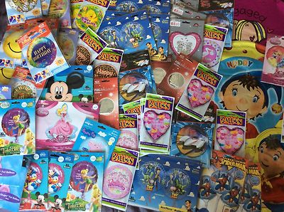 Mega Lot of 500 Assorted Helium Foil Balloons Wholesale Job Lot ...