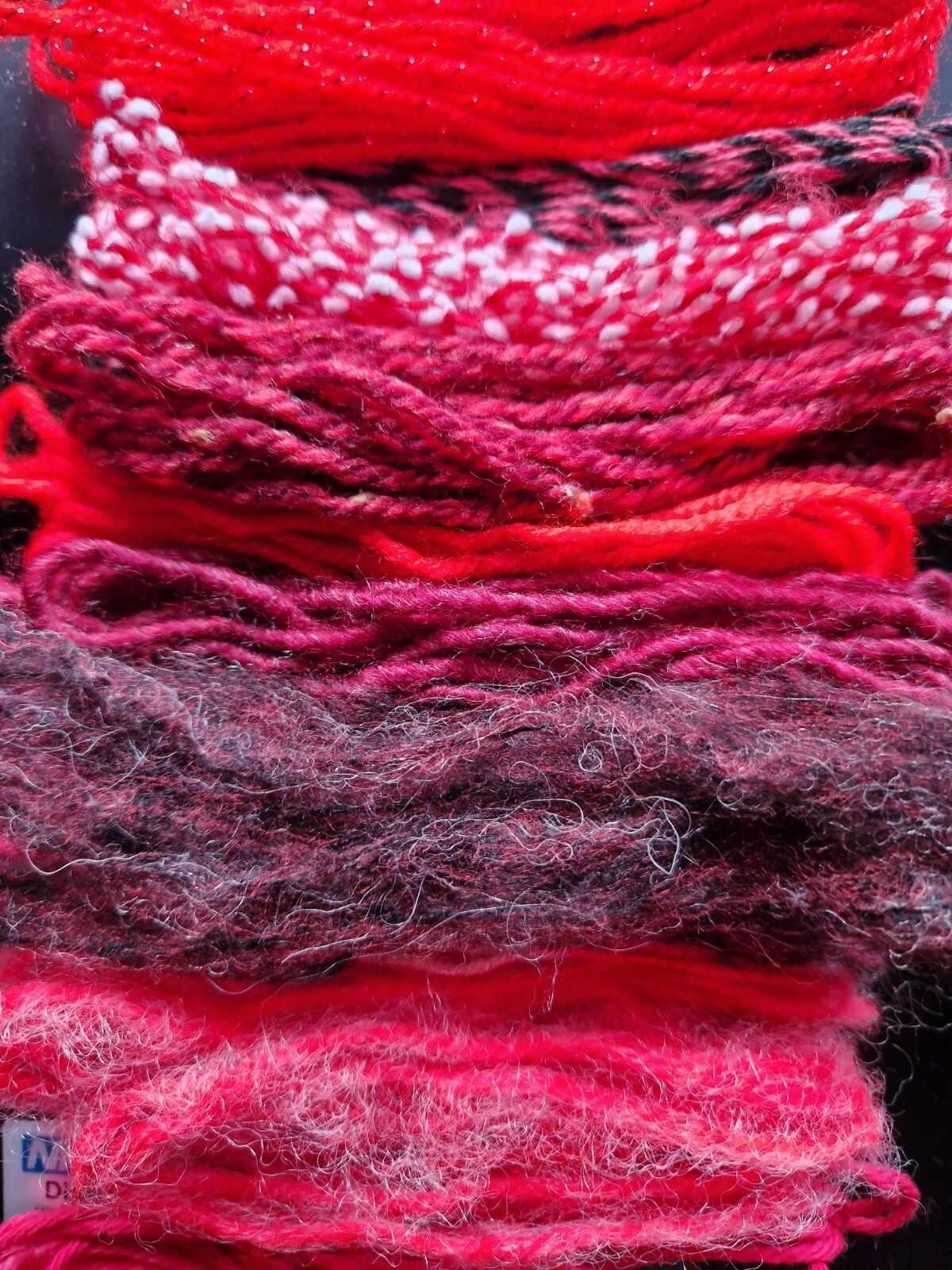 Yarn packs - 10 x 1m or 3m lengths - wool bundle, job lot, mixed ...