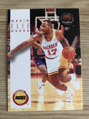 1993-94 SkyBox Premium Houston Rockets Basketball Card #229 Mario Elie ...