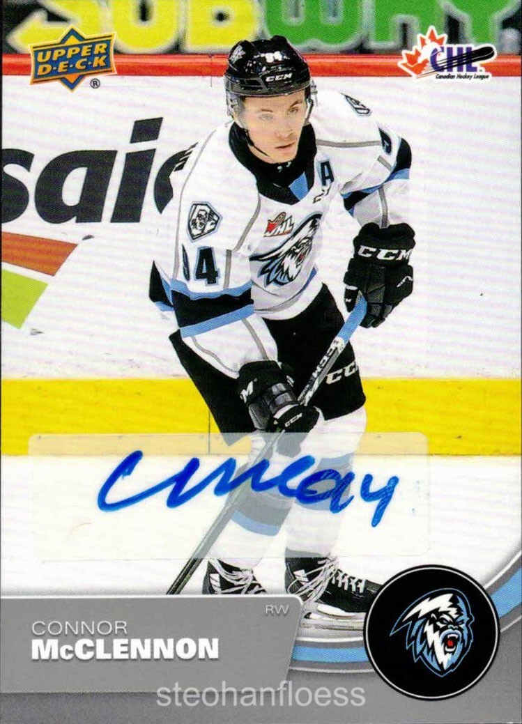 2021-22 Upper Deck CHL - #5 Connor McClennon (RC) for sale online | eBay