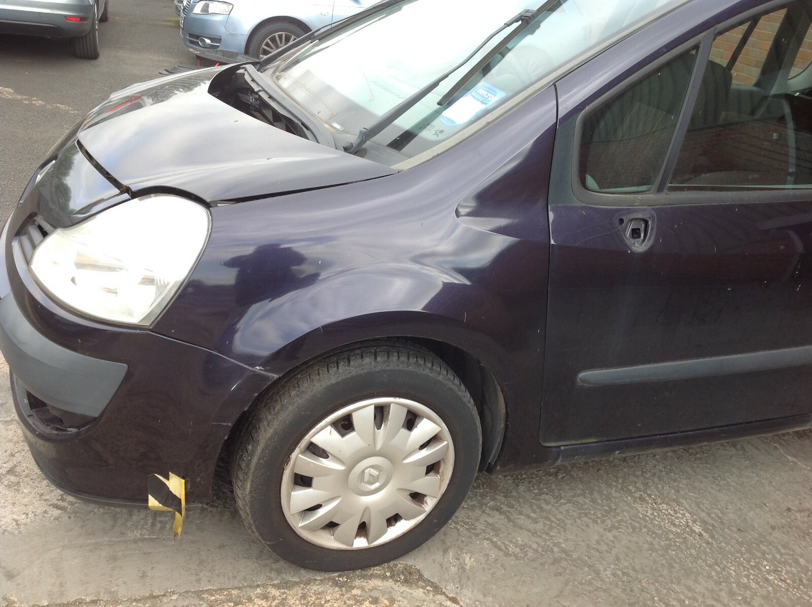 RENAULT GRAND MODUS FRONT WING FENDER N/S PASSENGER LEFT SIDE TE268 ...