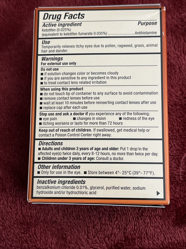 2)SYSTANE ZADITOR TWIN PACK ANTIHISTAMINE EYE DROPS EYE ITCH RELIEF ...