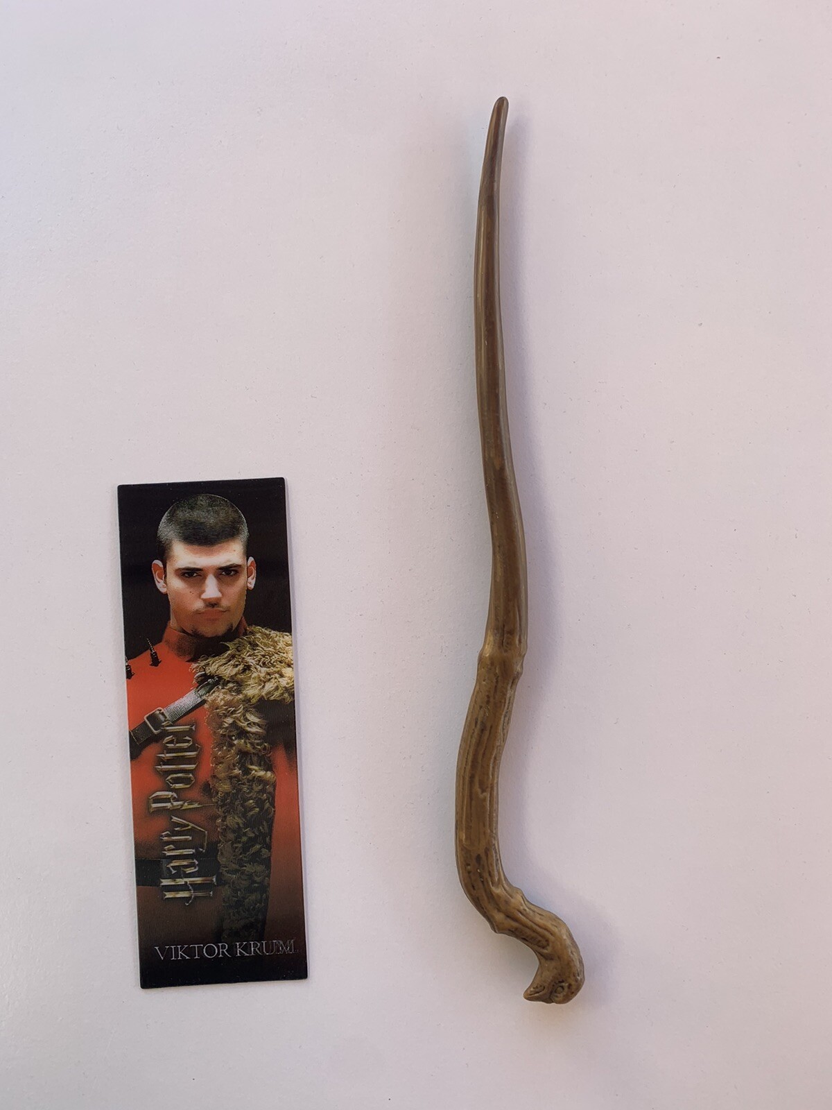 Harry Potter Wizarding World Replica Wand, Viktor Krum Curved Wand | eBay