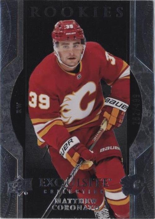2023-24 Upper Deck Ice - Exquisite Collection Rookies Matthew Coronato ...