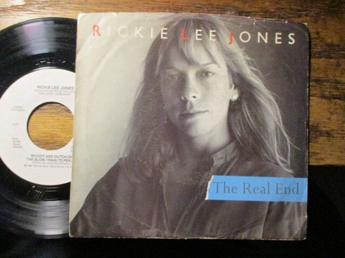 RICKIE LEE JONES "THE REAL END" 45 PS | eBay