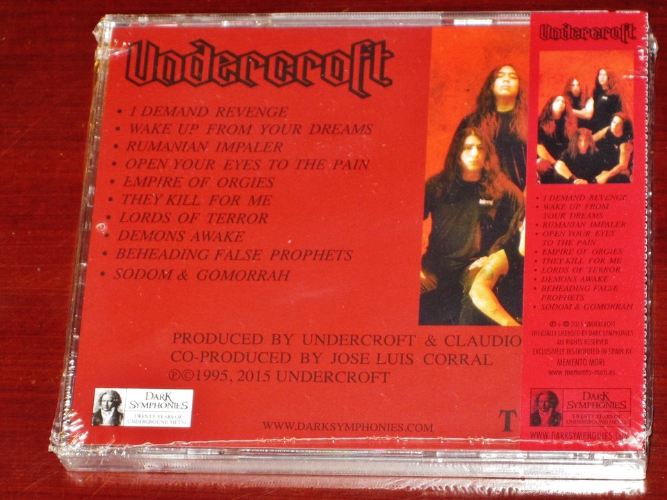 Undercroft: Twisted Souls - Limited Edition CD 2015 Dark Symphonies ...