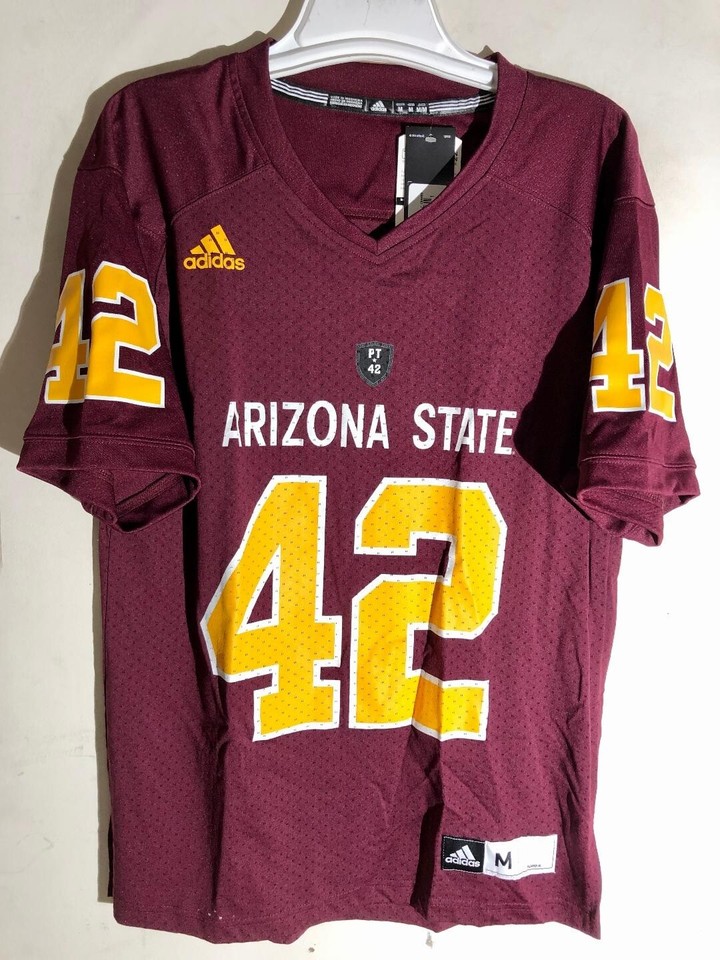 Adidas NCAA Jersey Arizona State Sun Devils Pat Tillman Burgundy sz 2XL ...
