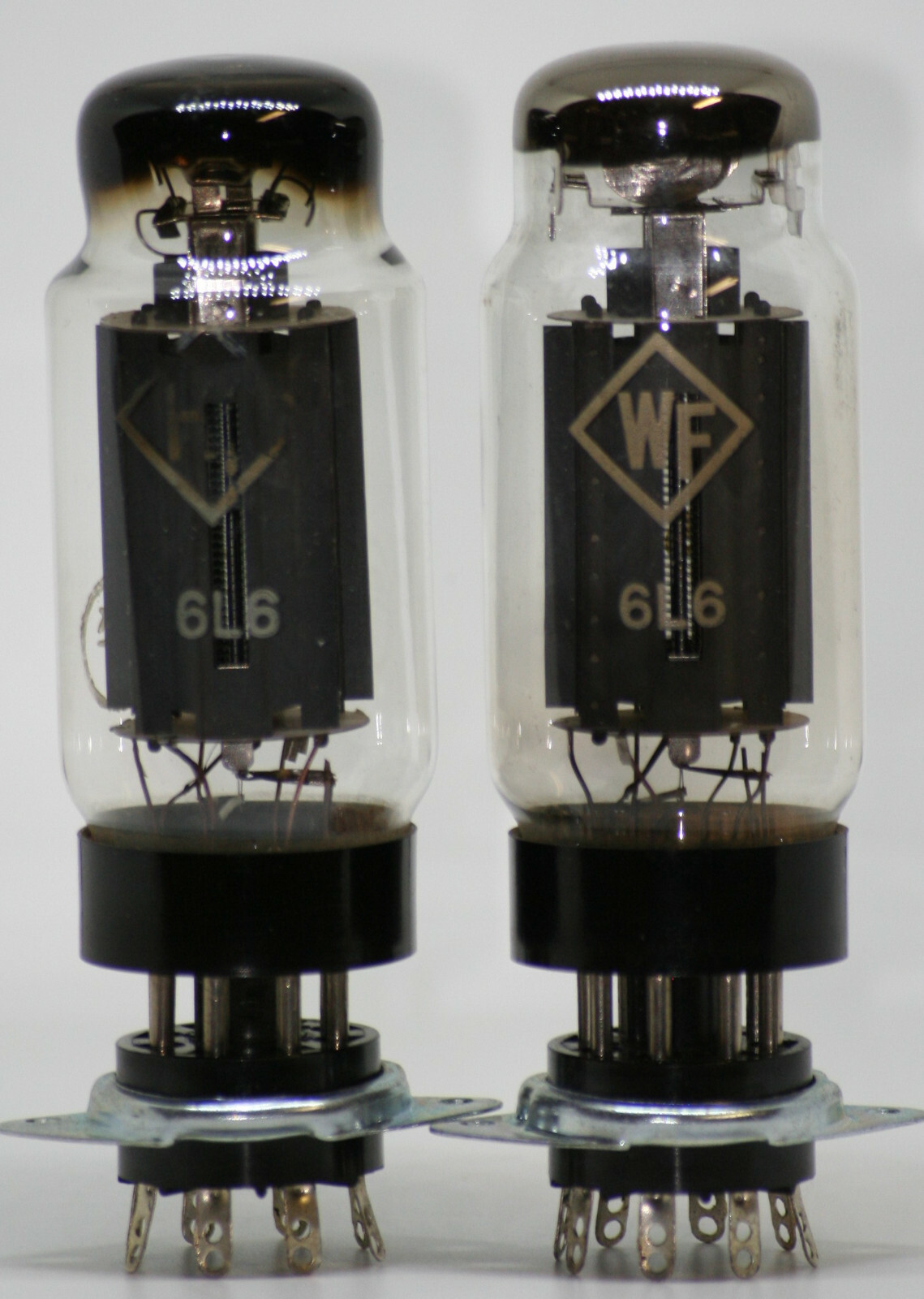 6l6 tube amplifier pair amp matched metal quad 6l6gc el34 6l6g VT-115 ...