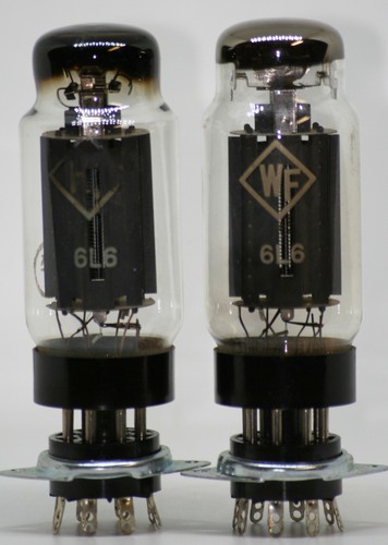 6l6 tube amplifier pair amp matched metal quad 6l6gc el34 6l6g VT-115 ...