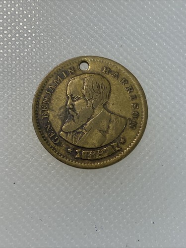 1888 Harrison Campaign Token C1 | eBay