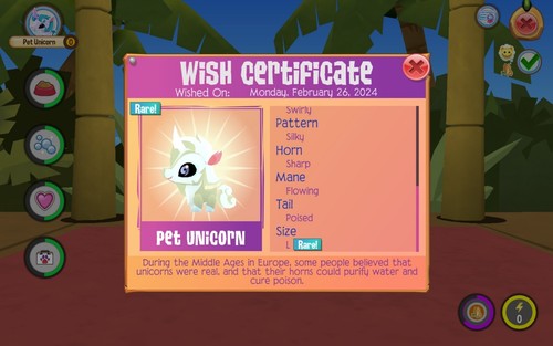 Rare Large Animal Jam Unicorn ( Read Description) | eBay
