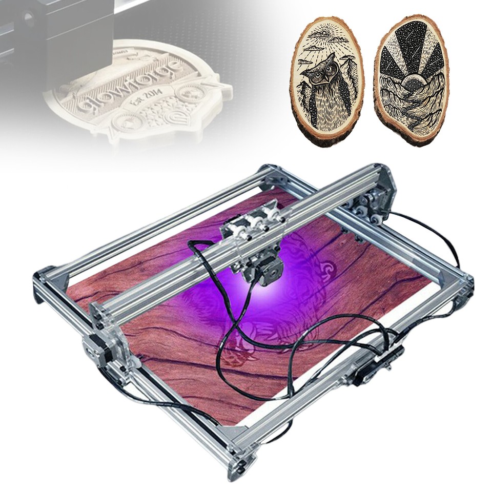 DIY Desktop Mini Laser Engraving Machine 3000MW 50x65cm Area Desktop ...